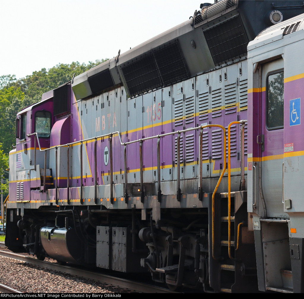 MBTA 1135 - rear view - from Boston